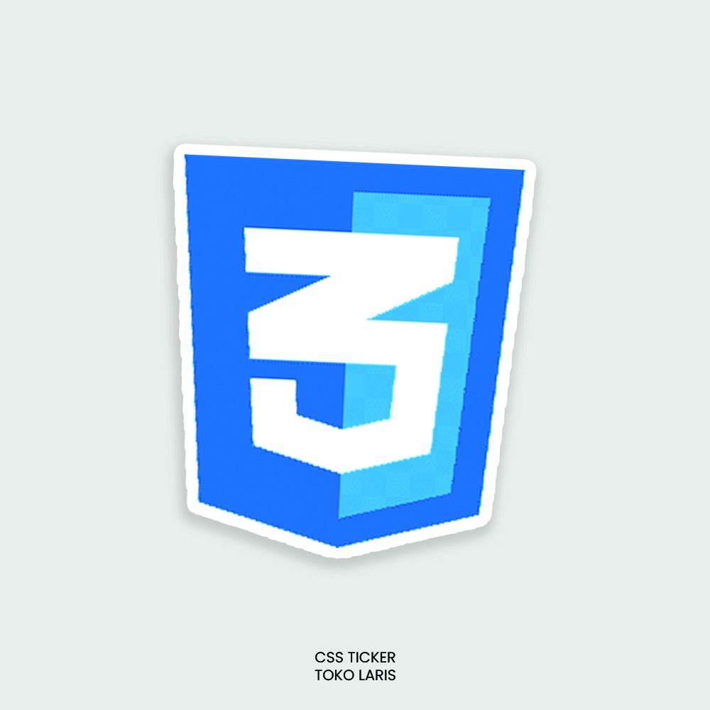 Css LOGO Sticker For Laptop Sticker, Tumblr, Helmet, Case | Shopee Malaysia