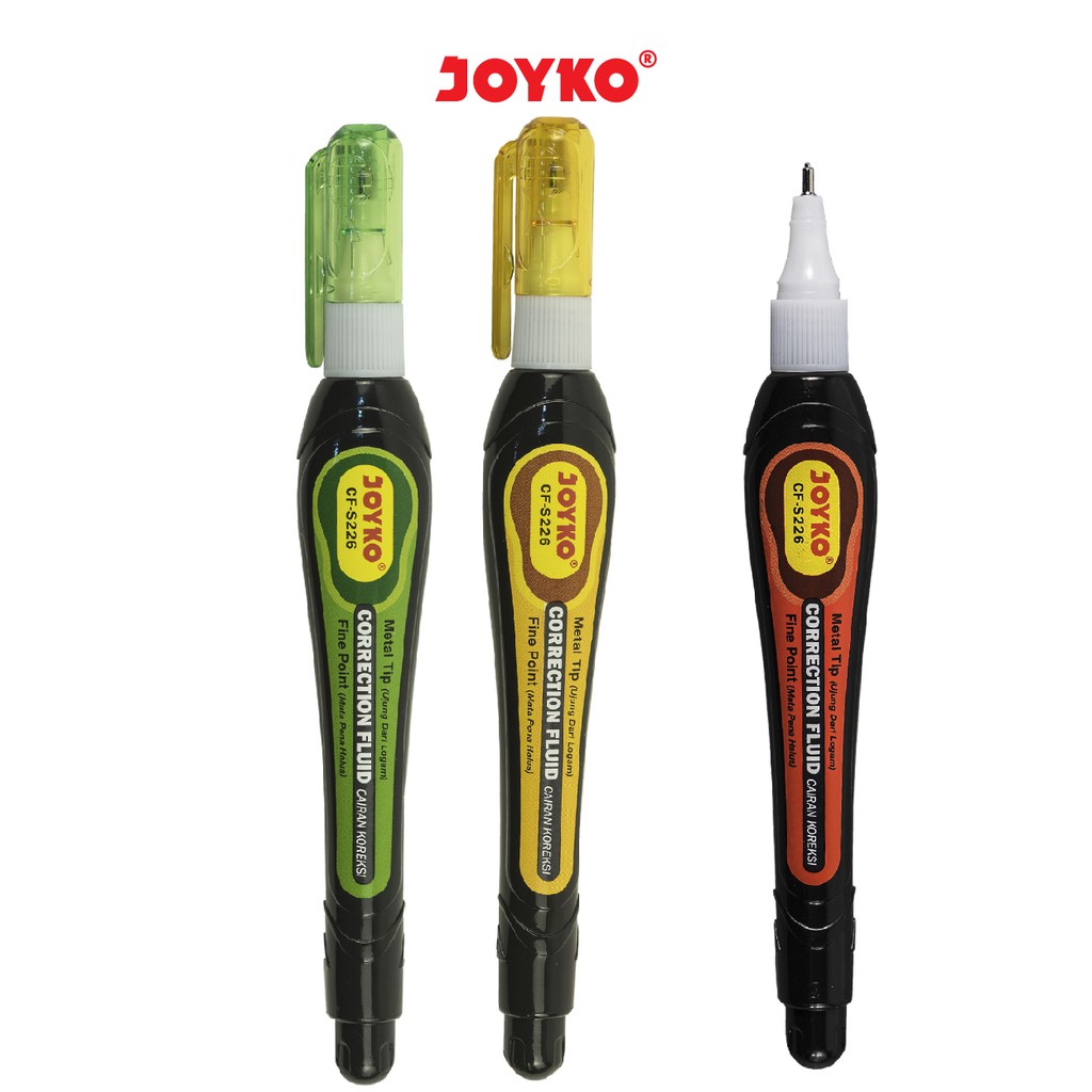 Correction Fluid Joyko CF-S226 Liquid Eraser Correction Fluid | Shopee ...