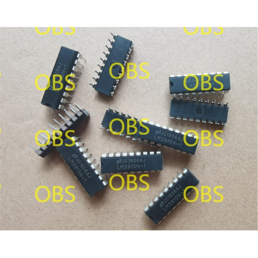 ((10 Pcs) LM3915N-1 LM3915 LED Strip Image Display Driver DIP18 ...