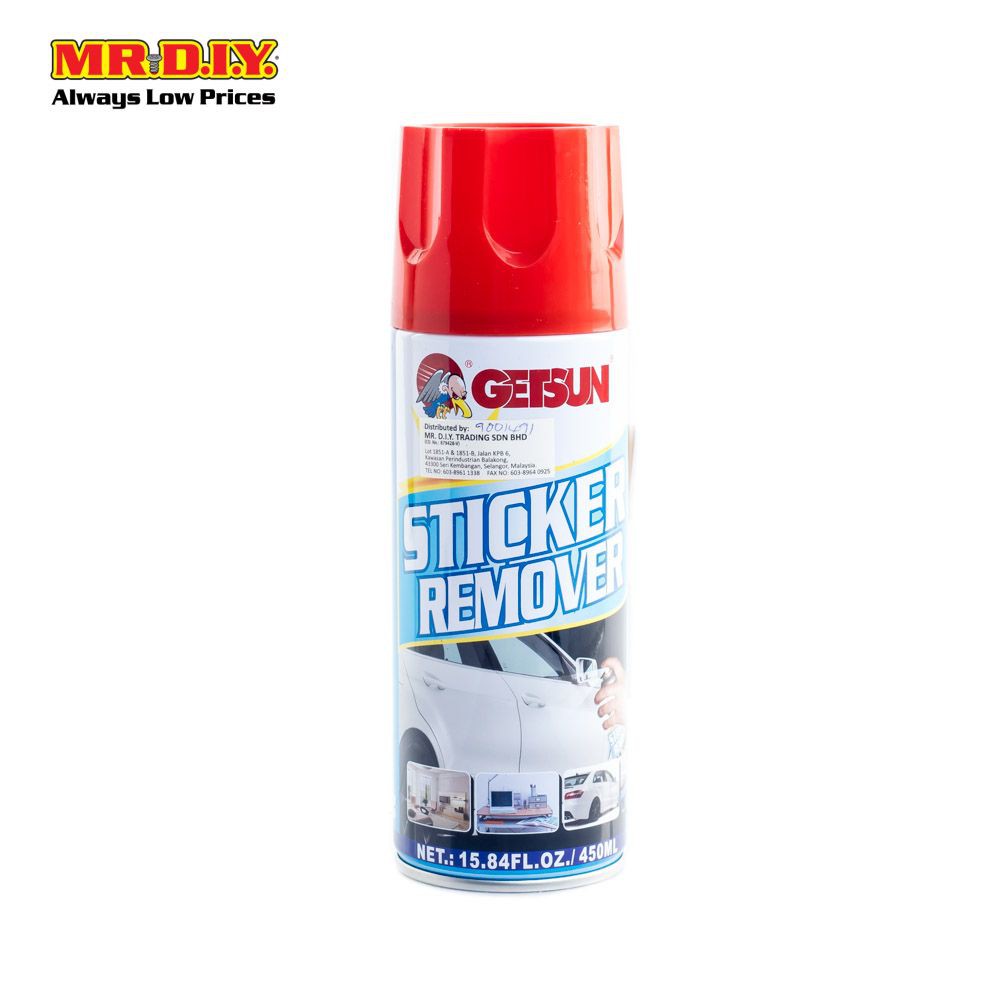 [Best Seller] GETSUN Sticker Remover (450ml) | Shopee Malaysia