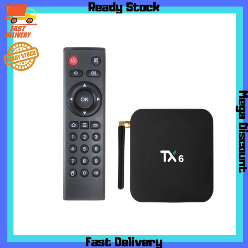 🎁READY STOCK🎁 TX6 remote TX3 IR Remote Control for TX6 TX3 mini TV ...
