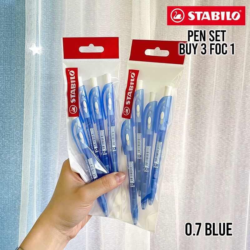 Stabilo Value Pack Blister Transparent Case Complete Exam Set 2B Pencil ...