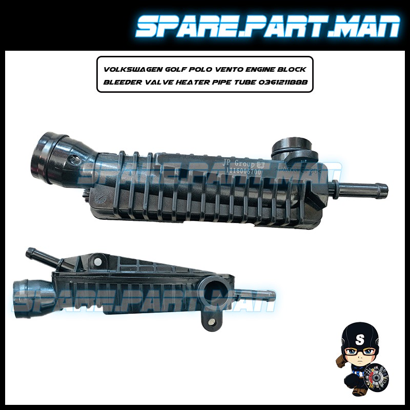 JP Volkswagen Golf Polo Vento Engine Block Intake Bleeder Valve Heater ...