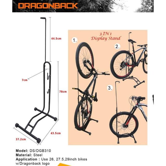 Bicycle Display Stand ( 3 in 1 ) | Shopee Malaysia