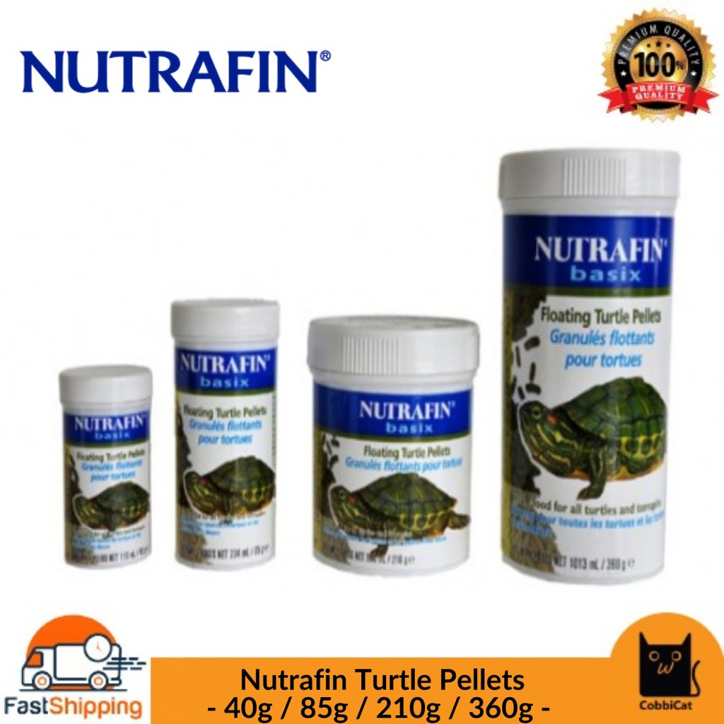 Hagen Nutrafin Basix Floating Turtle Pellets Tortoise Reptile Terrapins ...