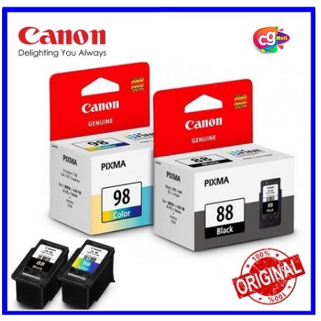 Canon PG-88 Black/CL-98 Color/ Combo Ink Cartridge (Original) | Shopee ...