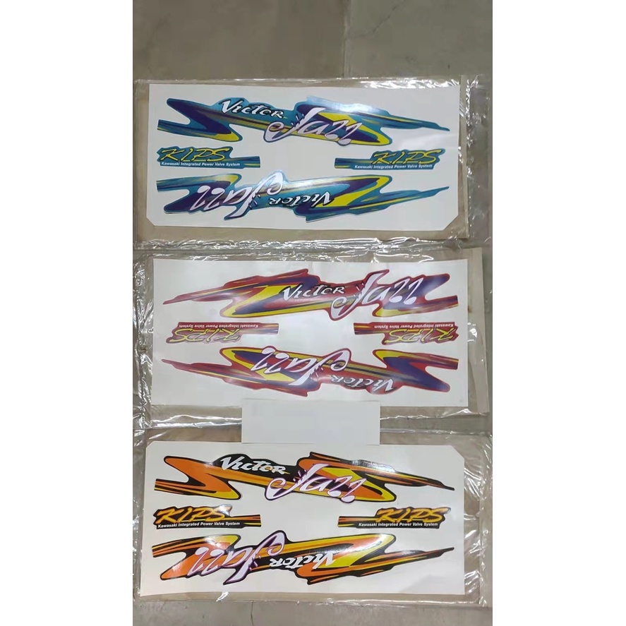STICKER BODY SET MOTOR-KIPS/VICTOR-NOS | Shopee Malaysia