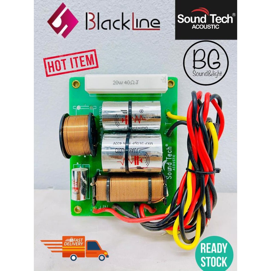 SOUNDTECH TW1 / TW-1 CROSSOVER 200W-600W MADE IN MALAYSIA | Shopee Malaysia