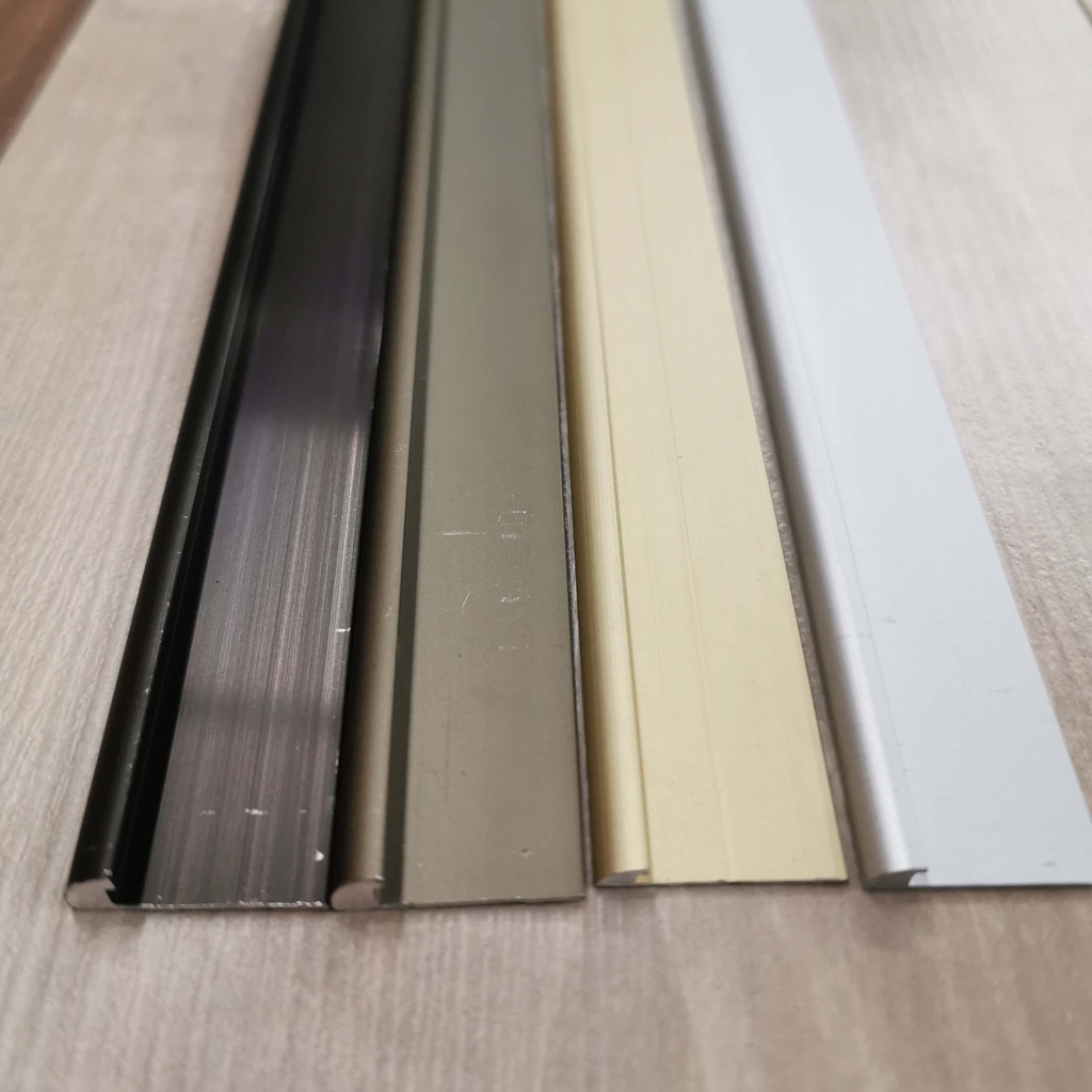 3MM END BORDER 45° VINYL,SPC & CARPET FLOORING ALUMINIUM PROFILE ...