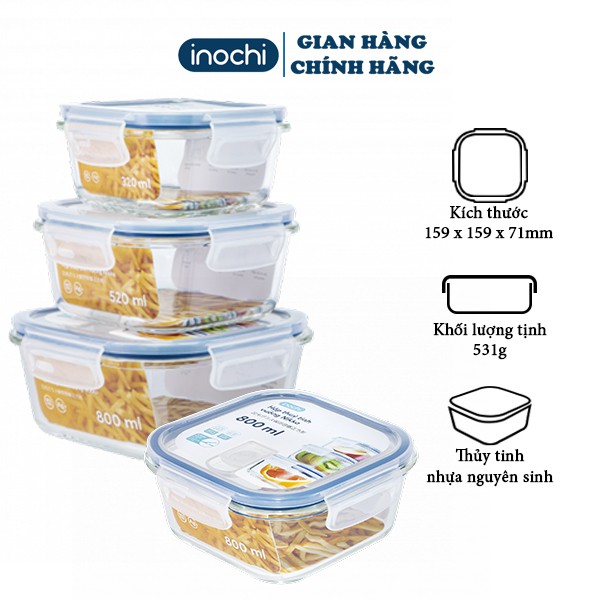 Nikko INOCHI Food Glass Box | Shopee Malaysia
