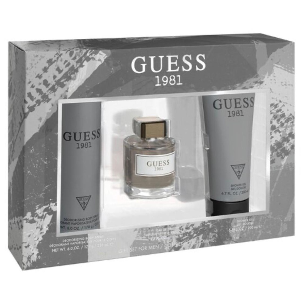 Guess 1981 EDT 100ml Gift Set (M) | Shopee Malaysia