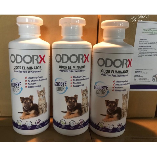 CLEARANCE SALE : OdorX - a safe and effective odor eliminator/cleaner ...