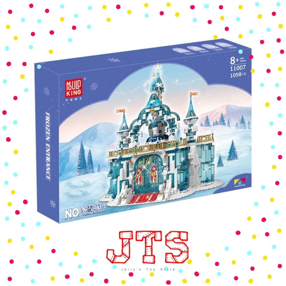 JTS MOULD KING Frozen Entrance 11007 Frozen Movie Building blocks Ice ...