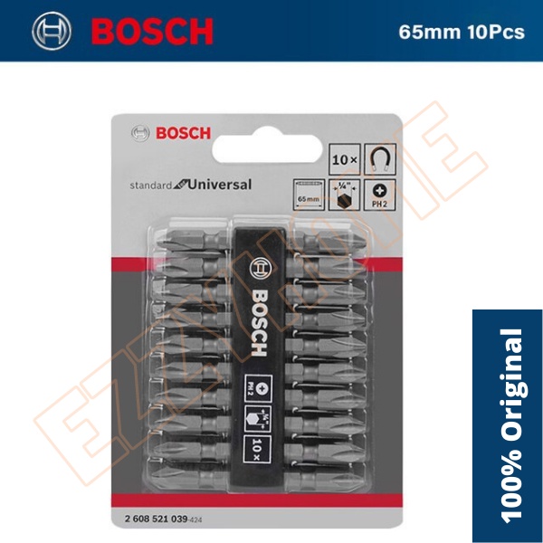 BOSCH PH2 65mm Magnetic Double End Philip Head Screwdriver Bit | Shopee Malaysia