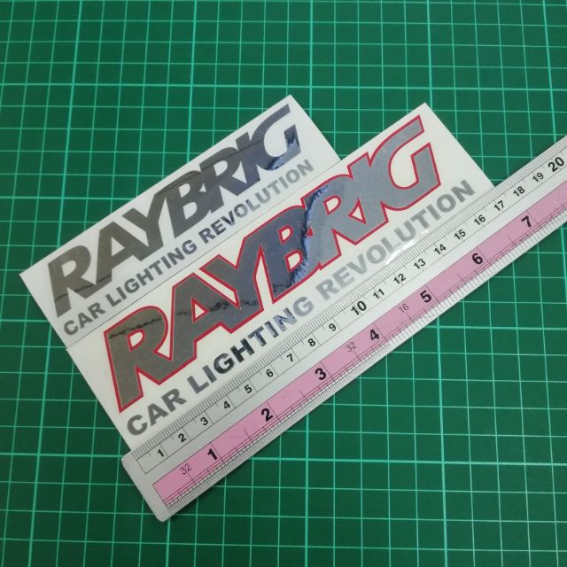 Sticker raybrig(chrome) | Shopee Malaysia