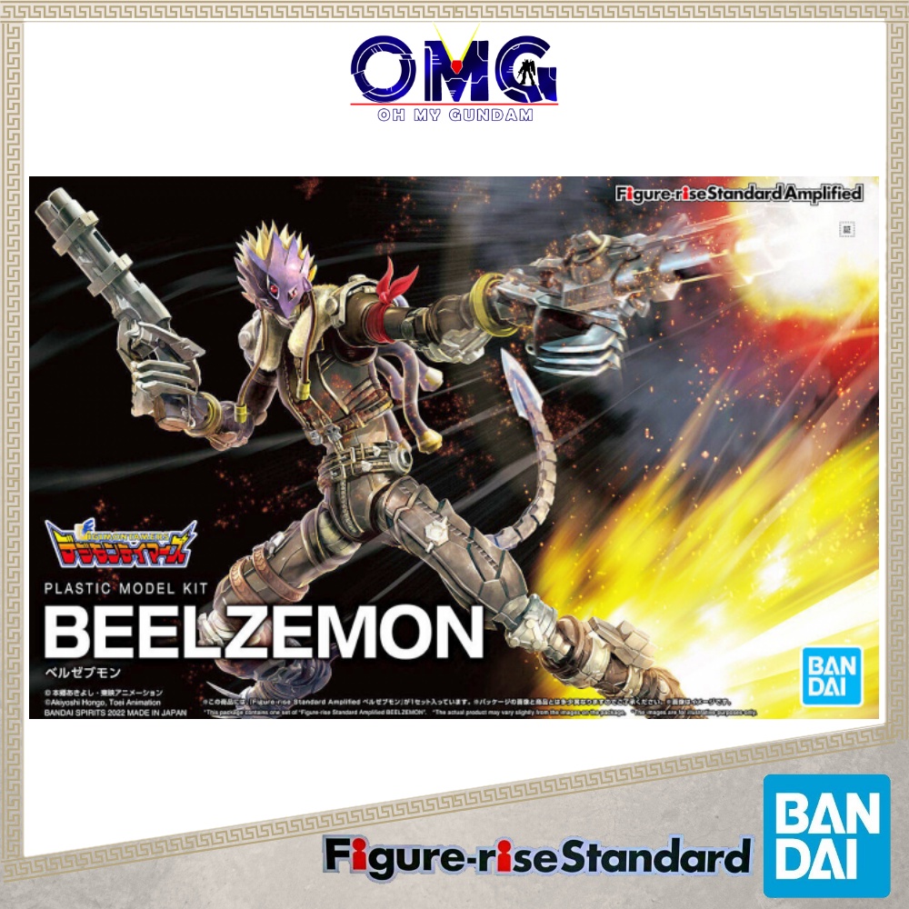 Bandai Figure-rise Standard Amplified Beelzemon 62080 Beezlemon Evil ...