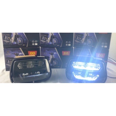 LED HEAD LAMP HONDA EX5 EX5 DREAM EX5 HI-POWER LAMPU SMOKE (MUST USE DC ...