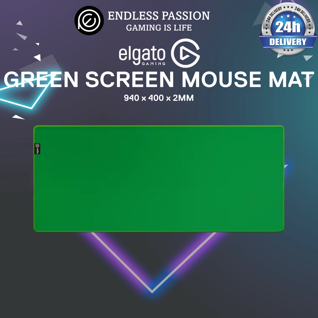 Elgato Green Screen Mouse Mat (CS-10GAV9901) | Shopee Malaysia