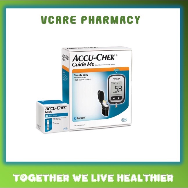 Accu Chek Guide Me Glucometer Blood Glucose Monitor | Shopee Malaysia