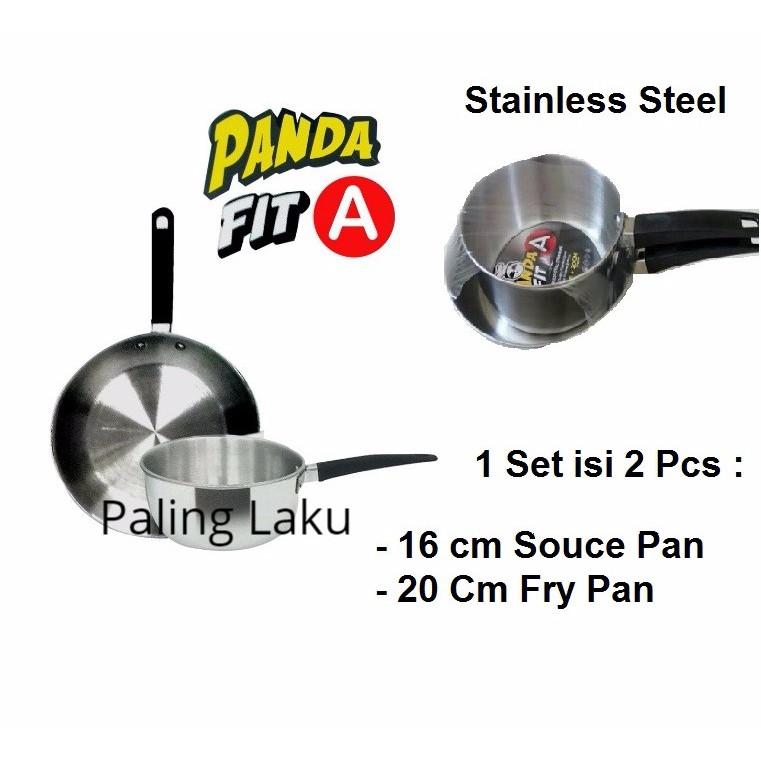 Best Selling Panda Fit A - Sausage pan package + Stainless steel Fry ...