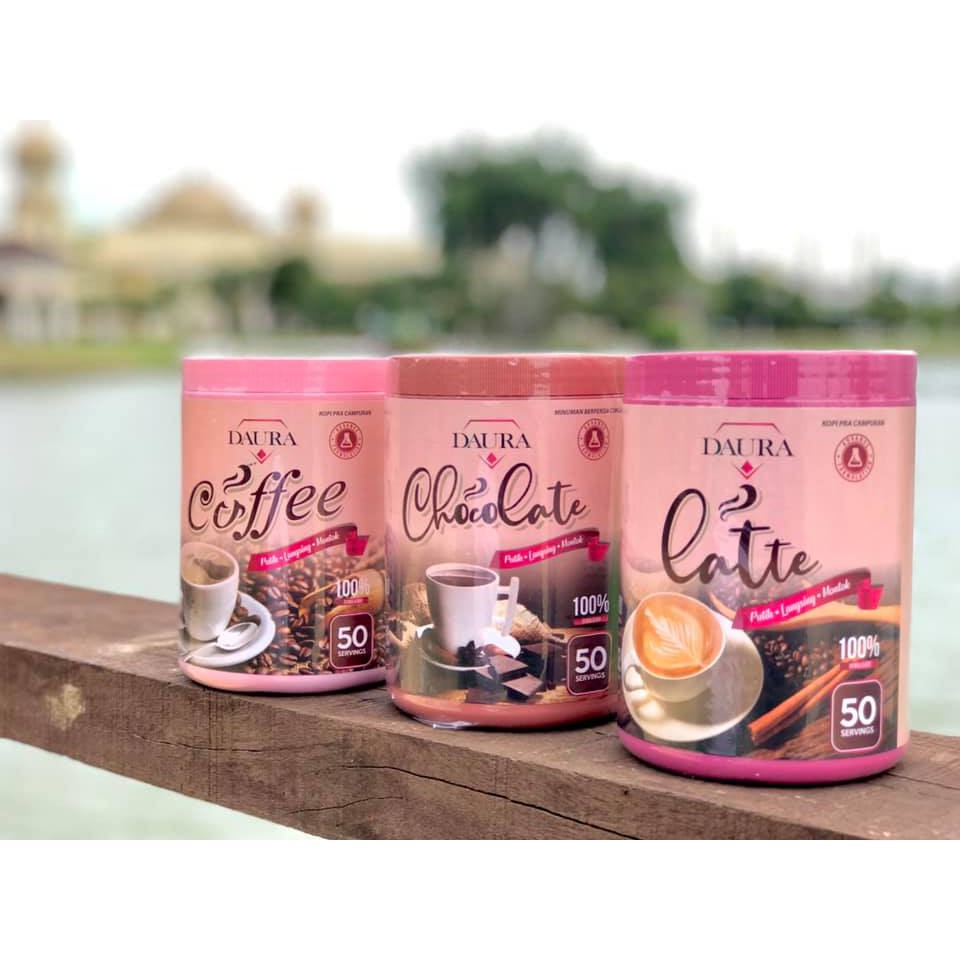 💯 ORIGINAL DAURA COFFEE COKLAT LATTE | KURUS SIHAT | SLIMMING | MASALAH ...