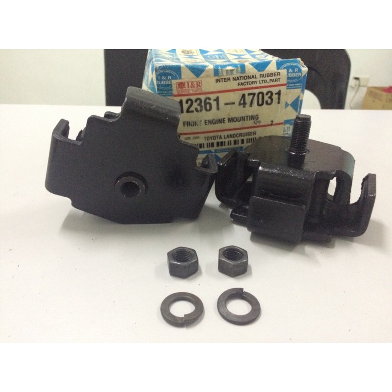 Toyota land cruiser LJ, FJ, HJ engine insulator mounting Front set ...