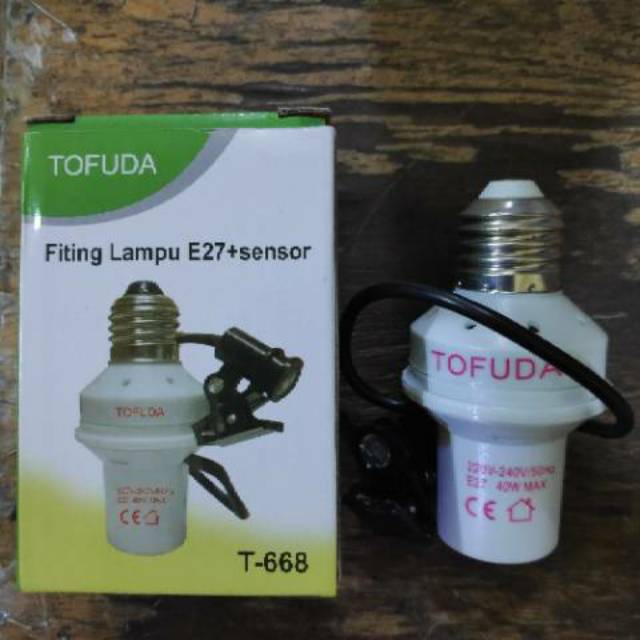CAHAYA Atn Tofuda Light SENSOR LIGHT Mounting Fittings E27 Fittings ...
