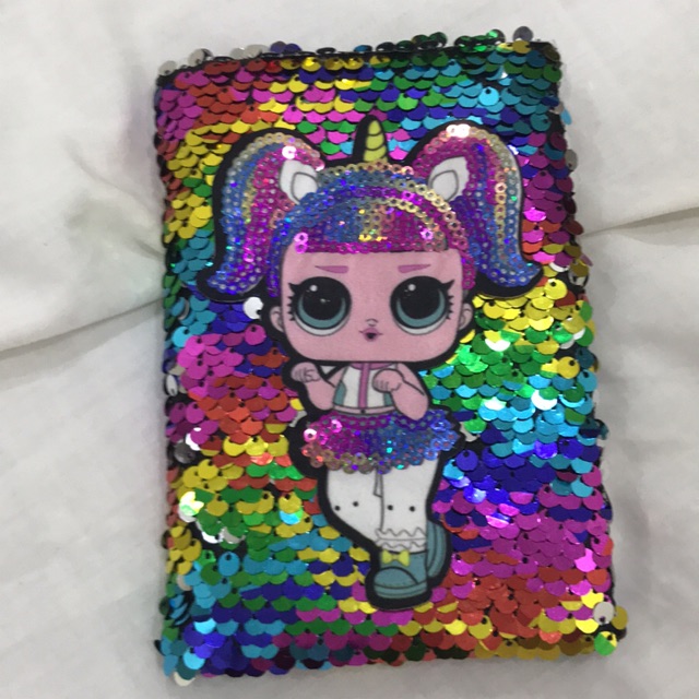 LOL surprise sequin notebook and diary | Shopee Malaysia