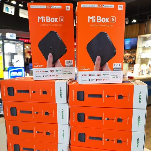 Xiaomi Mi Box S Original Global Version Android Certificate | Shopee ...