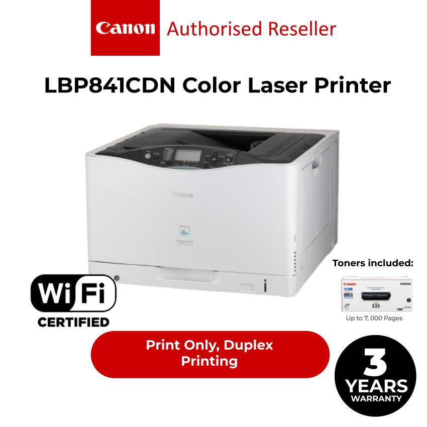 CANON iMageClass LBP841CDN Color A3 Laser Beam Printer Print/Network ...