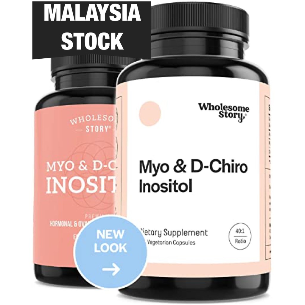 (MALAYSIA STOCK) Myo-Inositol & D-Chiro Inositol Blend | 30-Day Supply ...