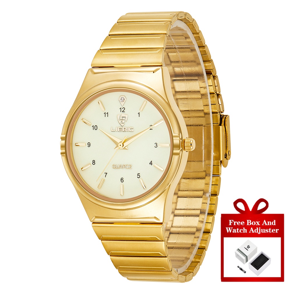 LIEBIG Watch For Women Waterproof Original Woman Gold Silver With Box ...