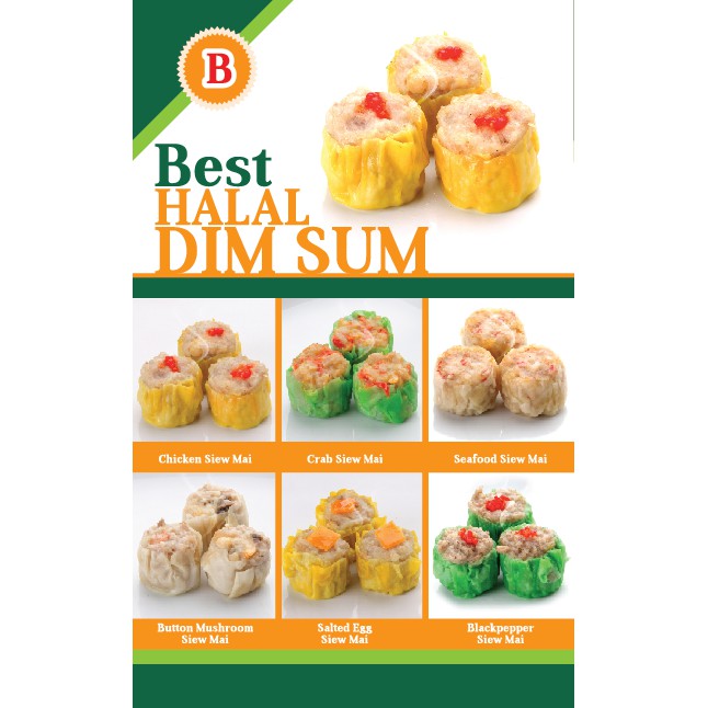 BESTMAS DIM SUM 16 PCS PELBAGAI PERISA FROZEN FOOD/SEJUK BEKU SNEK ...