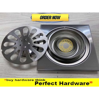 6'' x 6'' Stainless Steel Floor Trap Grating Anti Cockroach Anti Smell ...