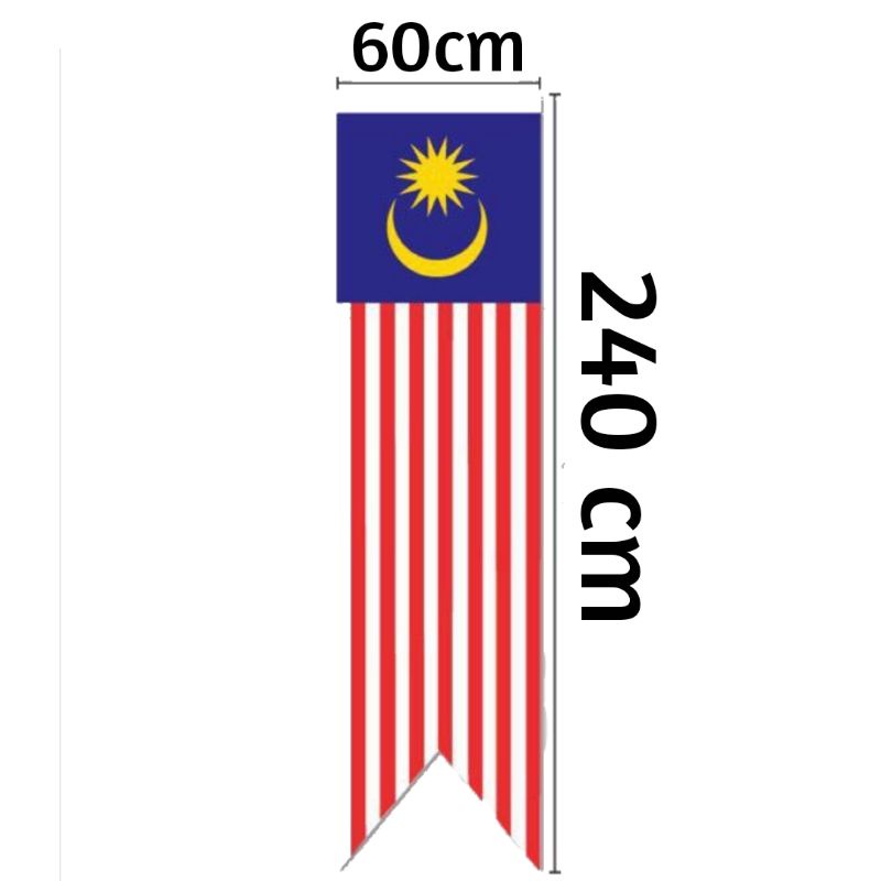 Bendera Malaysia Flag 2x4 2x8 3x6 Bendera Jalur Gemilang Polyester 🔥ready Stock🔥 Shopee
