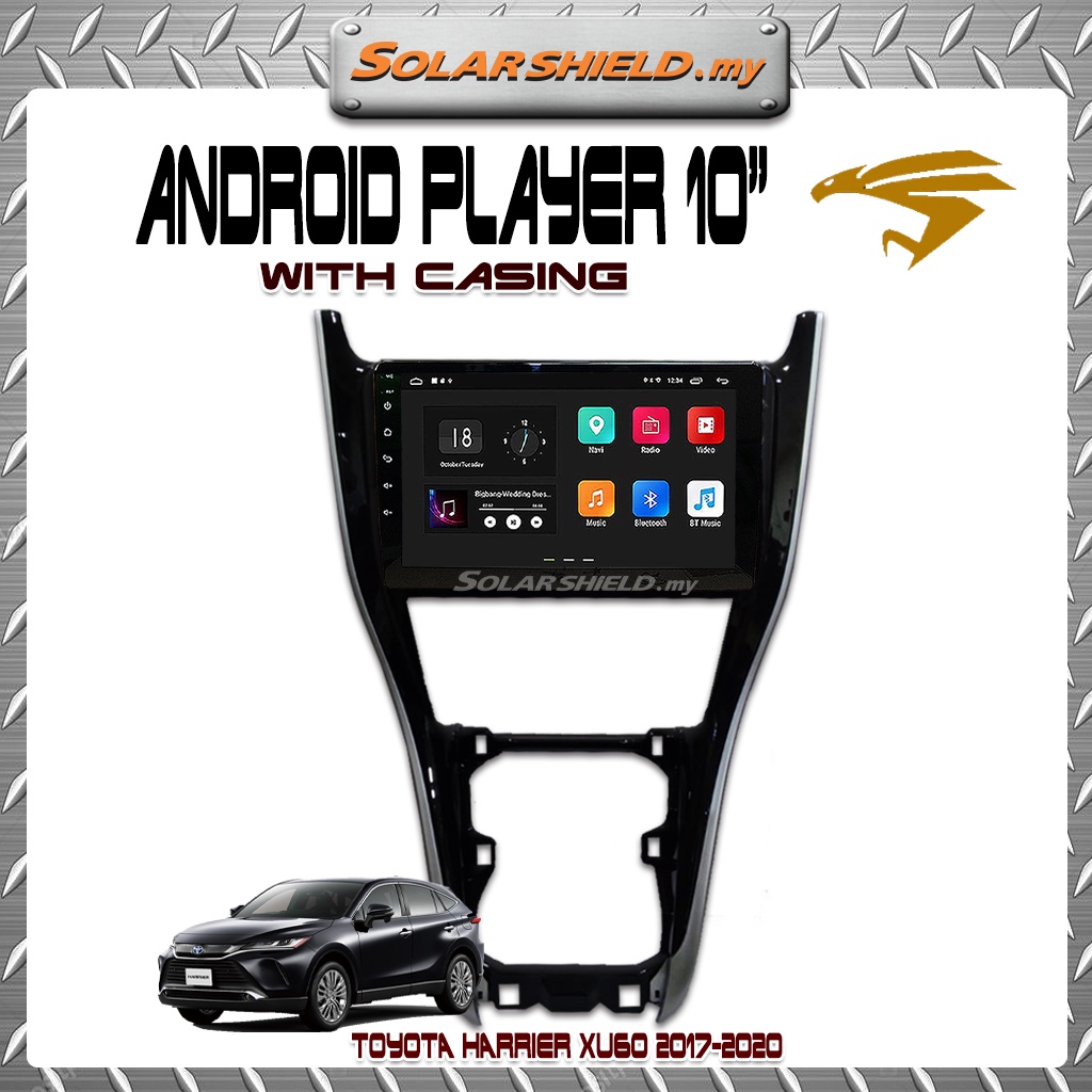 Toyota Harrier XU60 2017-2020 10'' 1+16G Wifi GPS Touch Screen Android ...