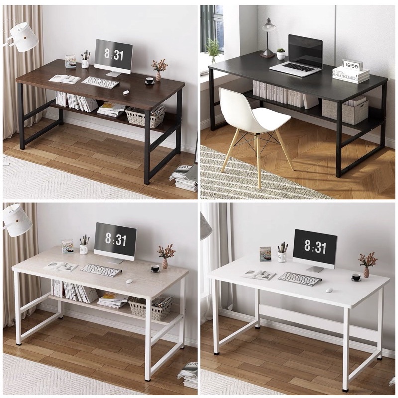 Computer Table Student Study Desk Bedroom Modern Furniture Condo School ...