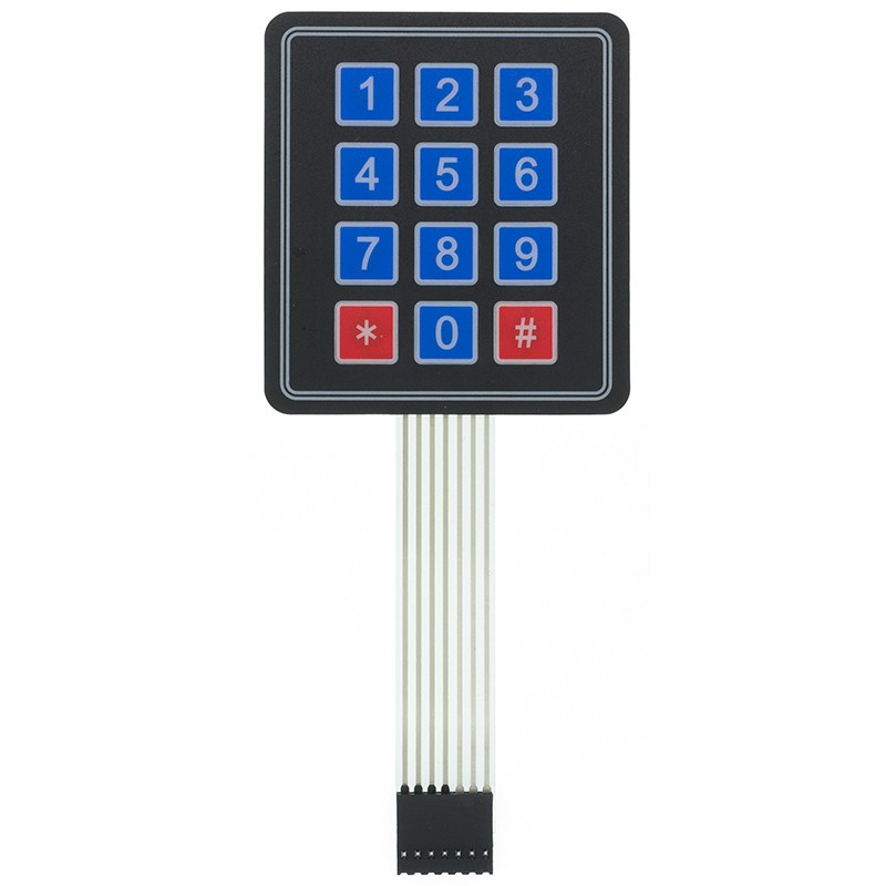 4 12 16 20 Key Button Membrane Switch 1x4 3x4 4x4 4x5 Keys Matrix Array Keyboard Keypad Control ...