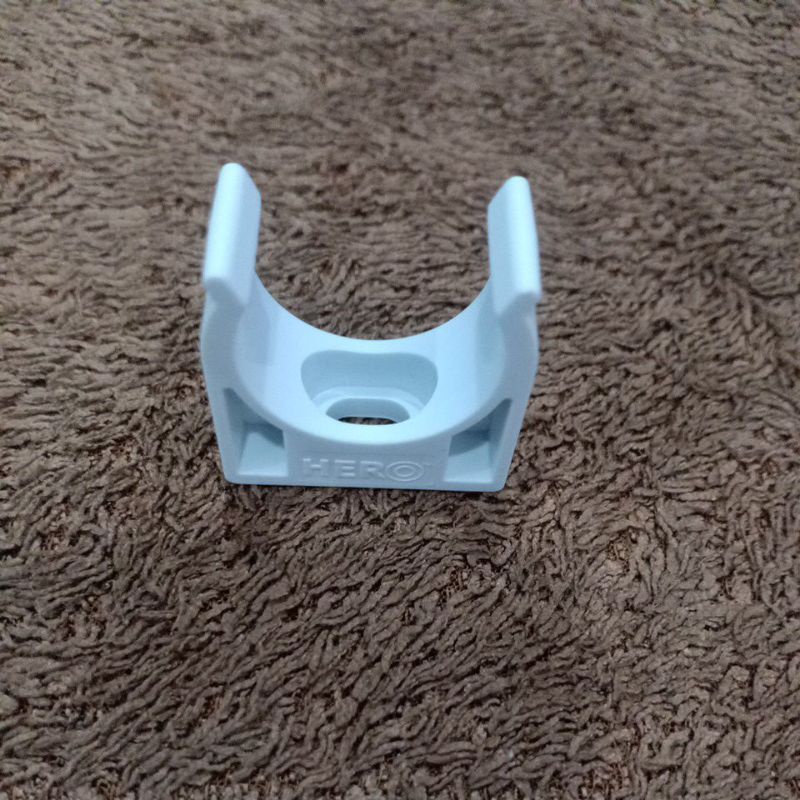 20mm(3/4") / 25mm(1")PVC CONDUIT PIPE CLIP/ PVC WIRING CLIP/PVC U CLIP ...