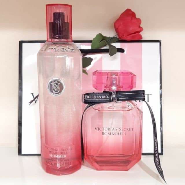 Victoria's Secret Bombshell Shimmer (Long Bottle) | Shopee Malaysia
