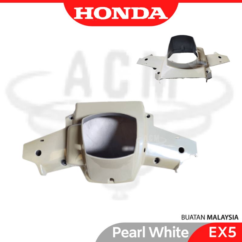 HONDA EX5 Dream HP Lower Handle Meter Cover - Grey Black Chili Red ...
