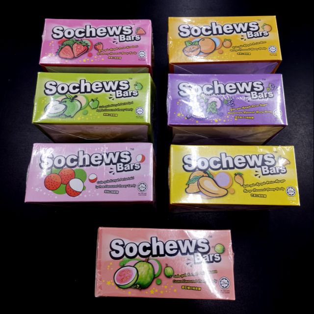 [CHILDHOOD] SOCHEWS LEGEND CANDY (STRAWBERRY / APPLE / LAICI / GRAPE ...