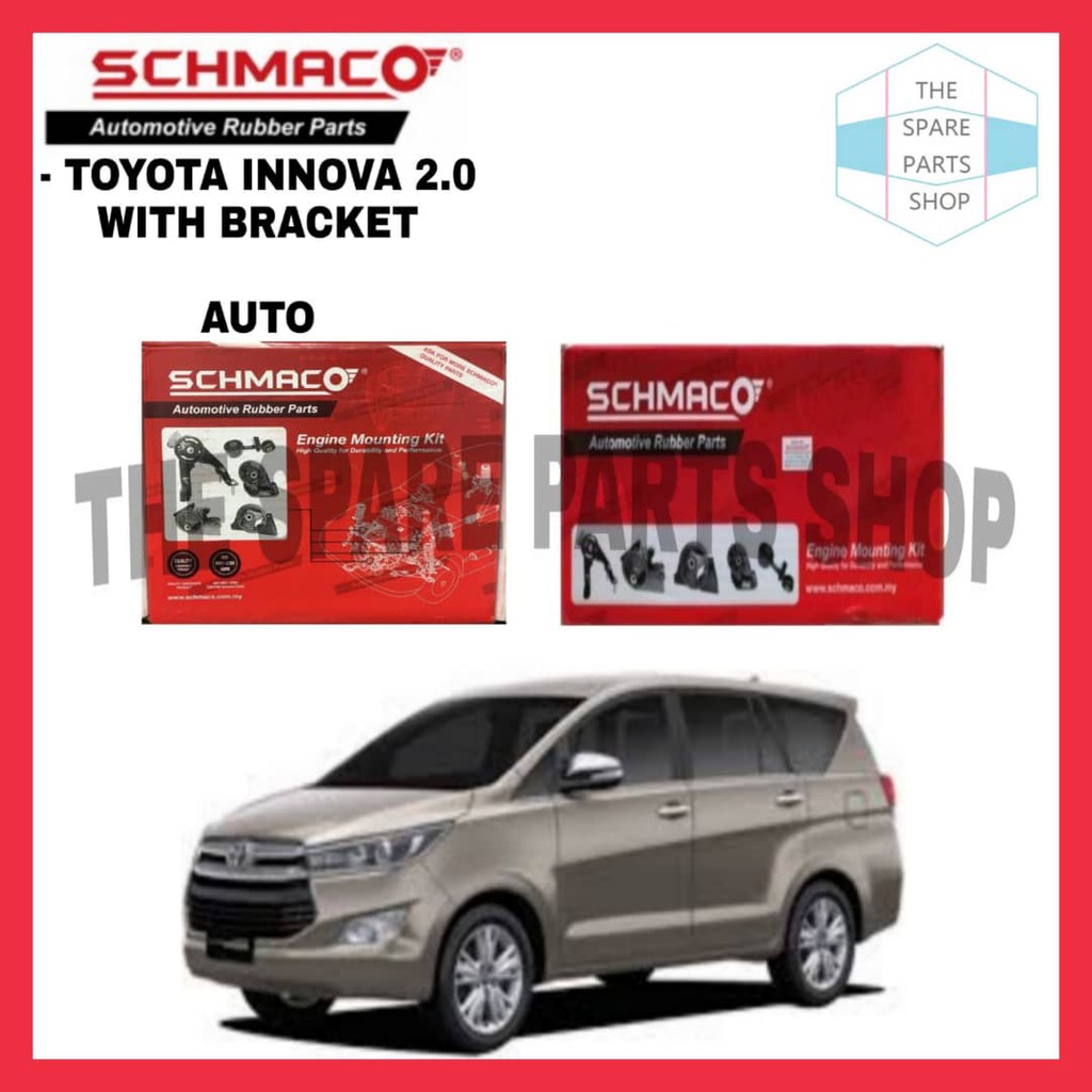 TOYOTA INNOVA 2.0 AUTO WITH BRACKET SCHMACO ENGINE MOUNTING KIT SET ...