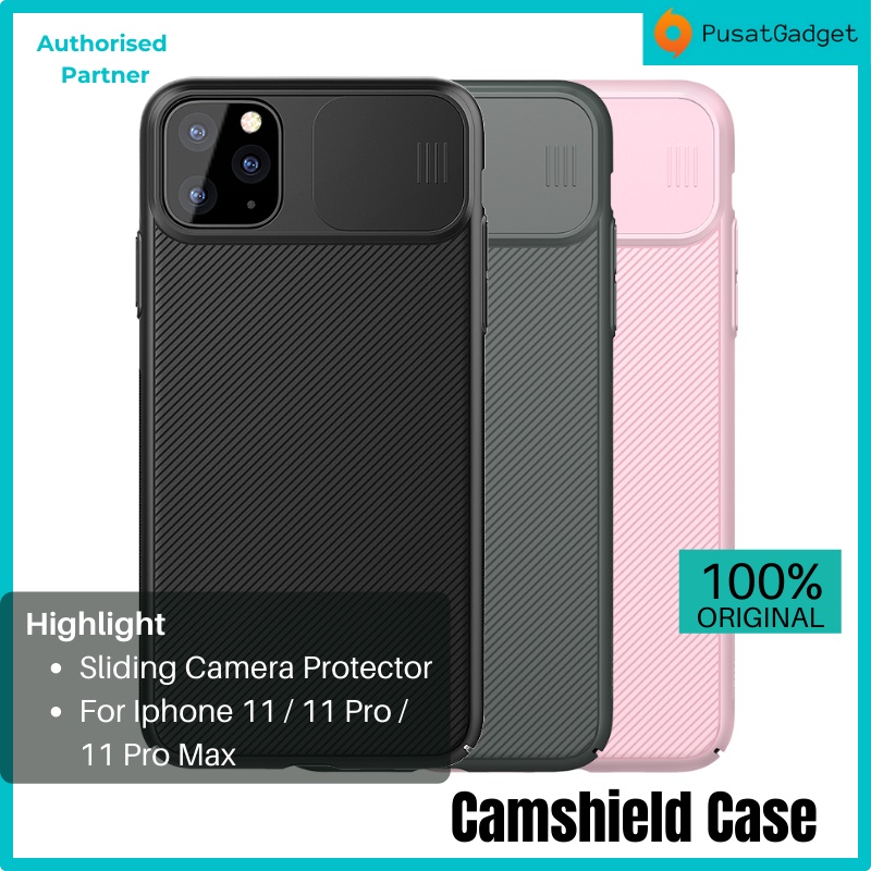 Case Iphone 11/11 Pro/11 Pro Max CAMSHIELD Slide Camera Cover Casing ...