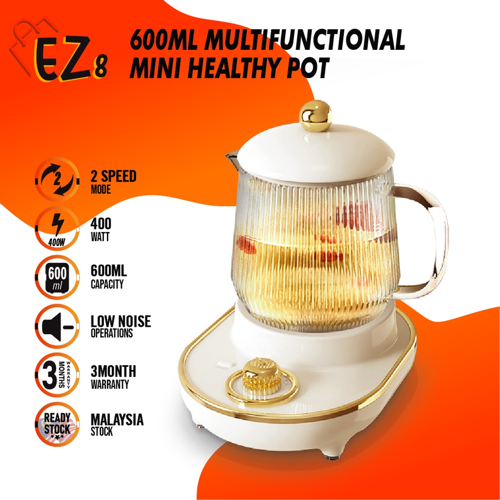 Booba Shop - 600ML Multifunctional Mini Healthy Pot, Periuk Sihat Mini ...