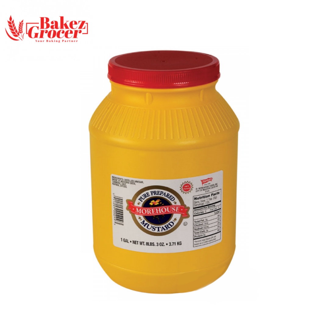Morehouse Pure Prepared Mustard 3.71kg | Shopee Malaysia