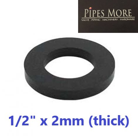 RUBBER WASHER 1/2" X 2mm (Thick) - 10PCS | Shopee Malaysia