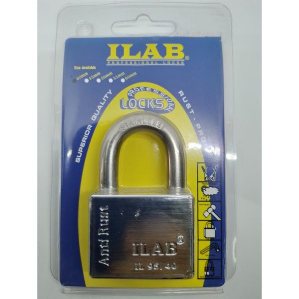 ILAB Professional Padlocks | Shopee Malaysia