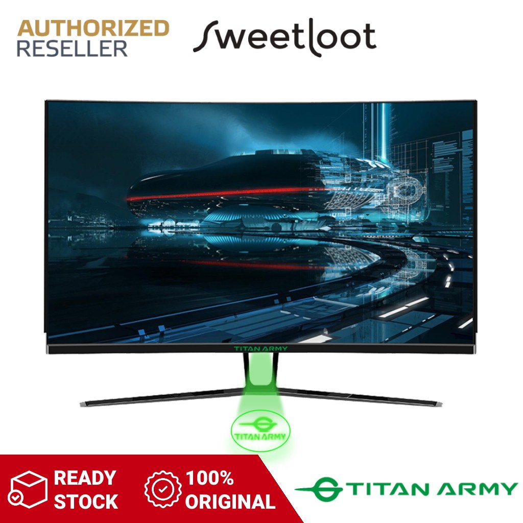 Titan Army N32SQ-PLUS 32" Curved R1500 144Hz 2K LED 32 Inch VA Panel PC ...