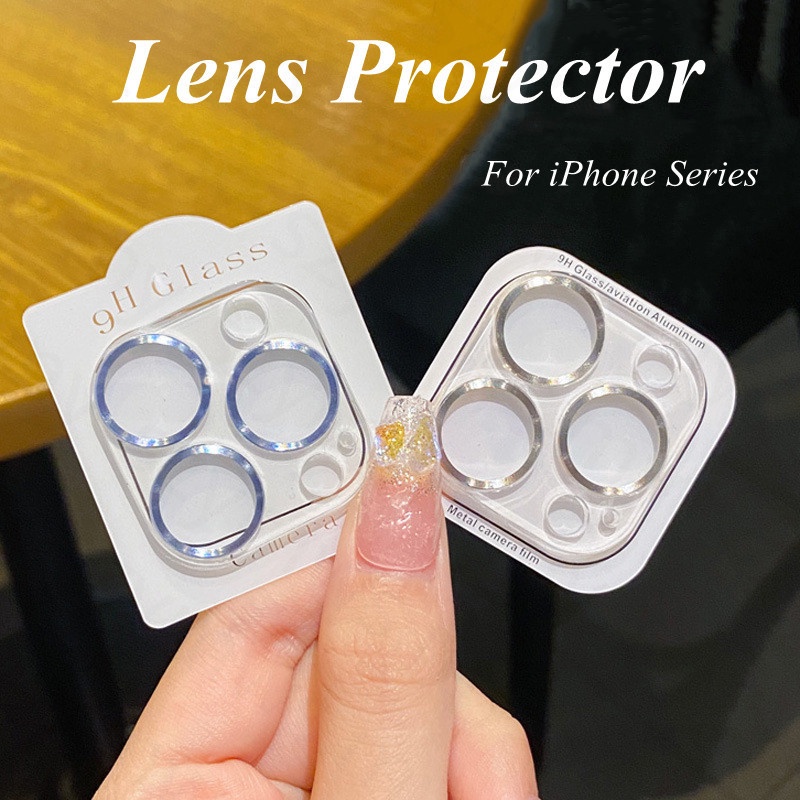 Camera Lens Protector For iPhone 16 15 14 13 12 11 Pro Max 16 15 14 Plus 13 12 Mini Camera Metal ...